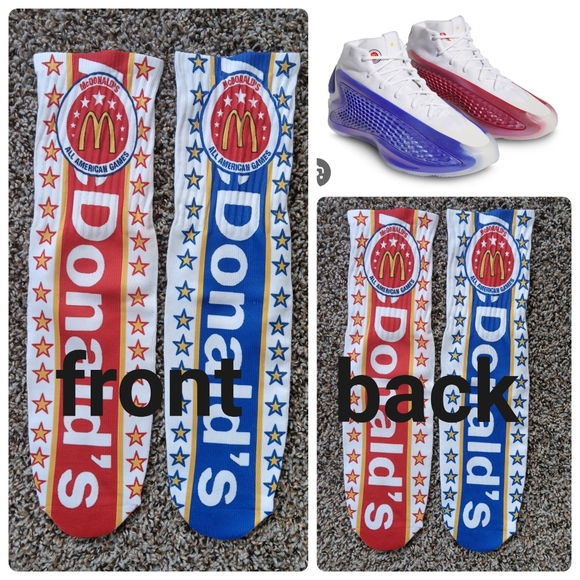 custom | Underwear & Socks | Ae Mc Donalds All American Socks | Poshmark